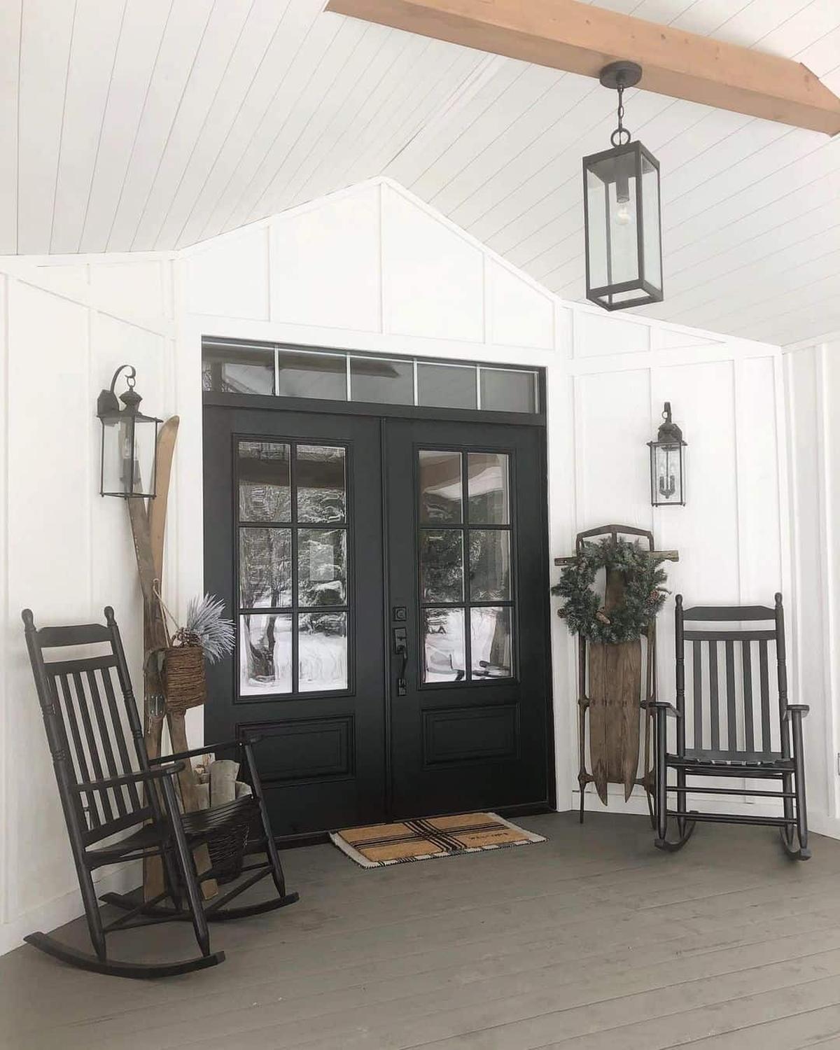 17 Stunning Black Double Front Doors That Welcome You Home - Archeworks