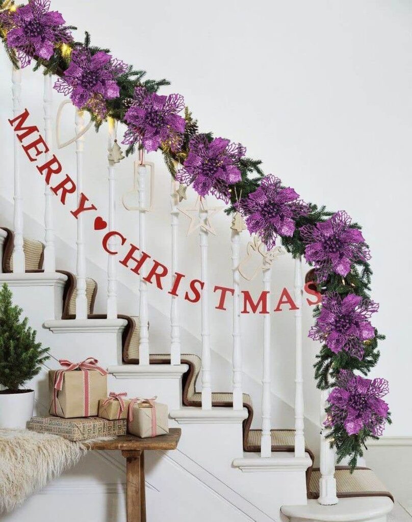 28 Magical Purple Christmas Decor Ideas for a Dazzling Holiday - Archeworks