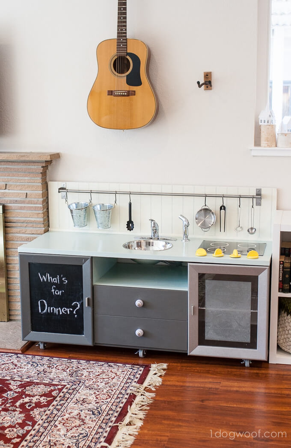 17 Enchanting DIY Play Kitchen Ideas to Transform Your Playroom ...