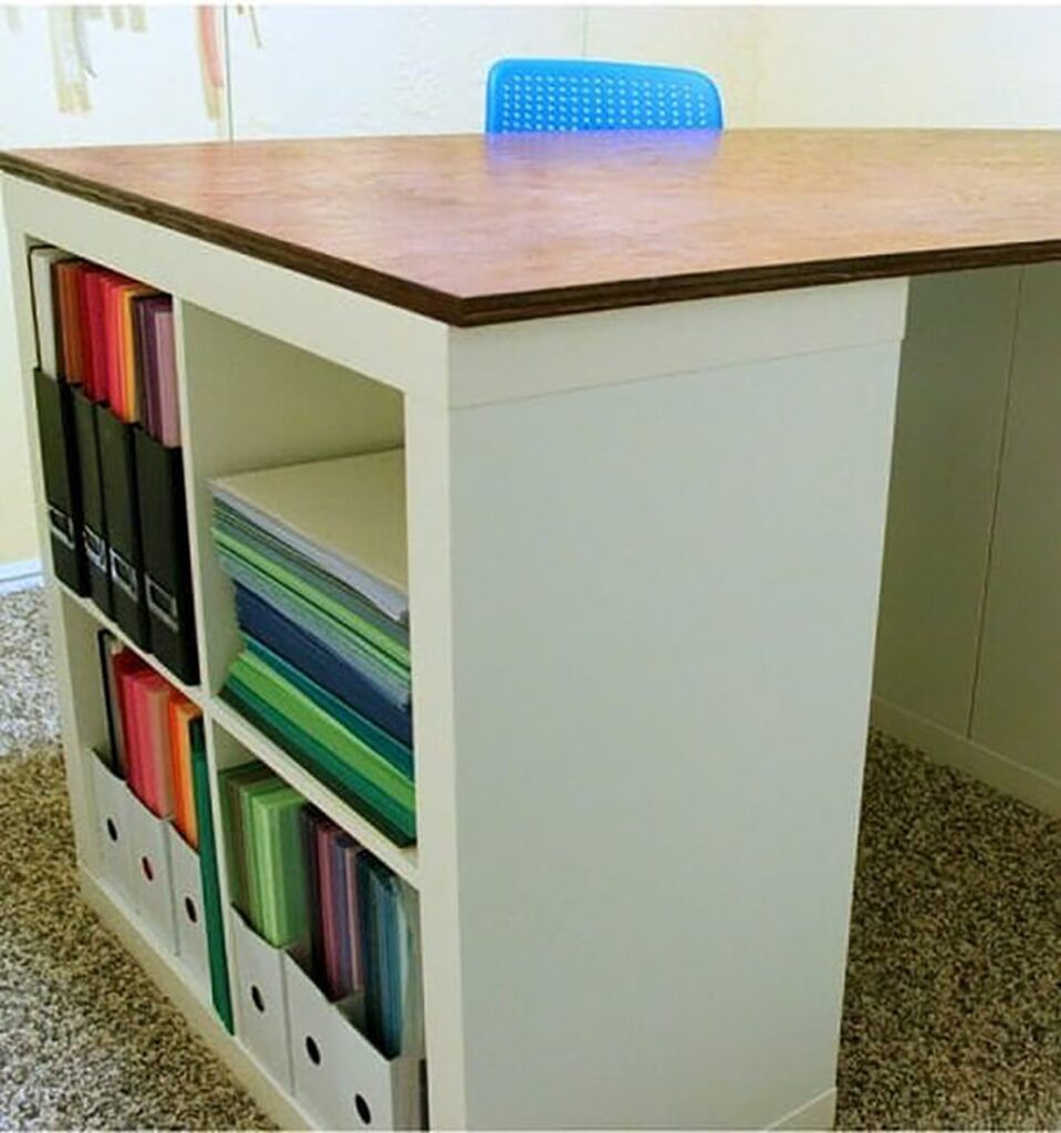 25 Craft Table Ideas for Creative Spaces - Archeworks