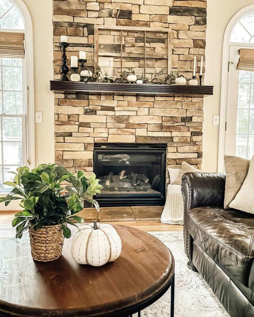34 Cozy Ideas for What to Put in Front of a Fireplace - Archeworks