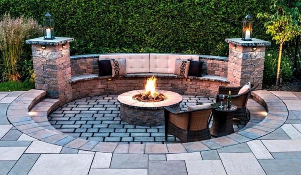 33 Cozy Sunken Fire Pit Ideas for Magical Gatherings - Archeworks