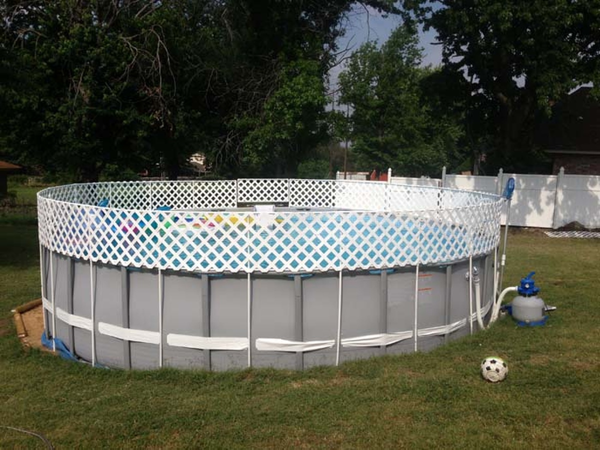 16 Stunning Above Ground Pool Fence Ideas for Safe Swimming - Archeworks