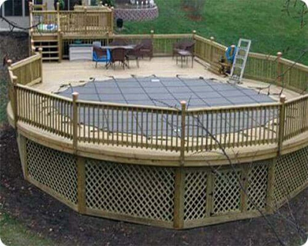 43 Stunning Above Ground Pool & Deck Ideas for Your Backyard - Archeworks