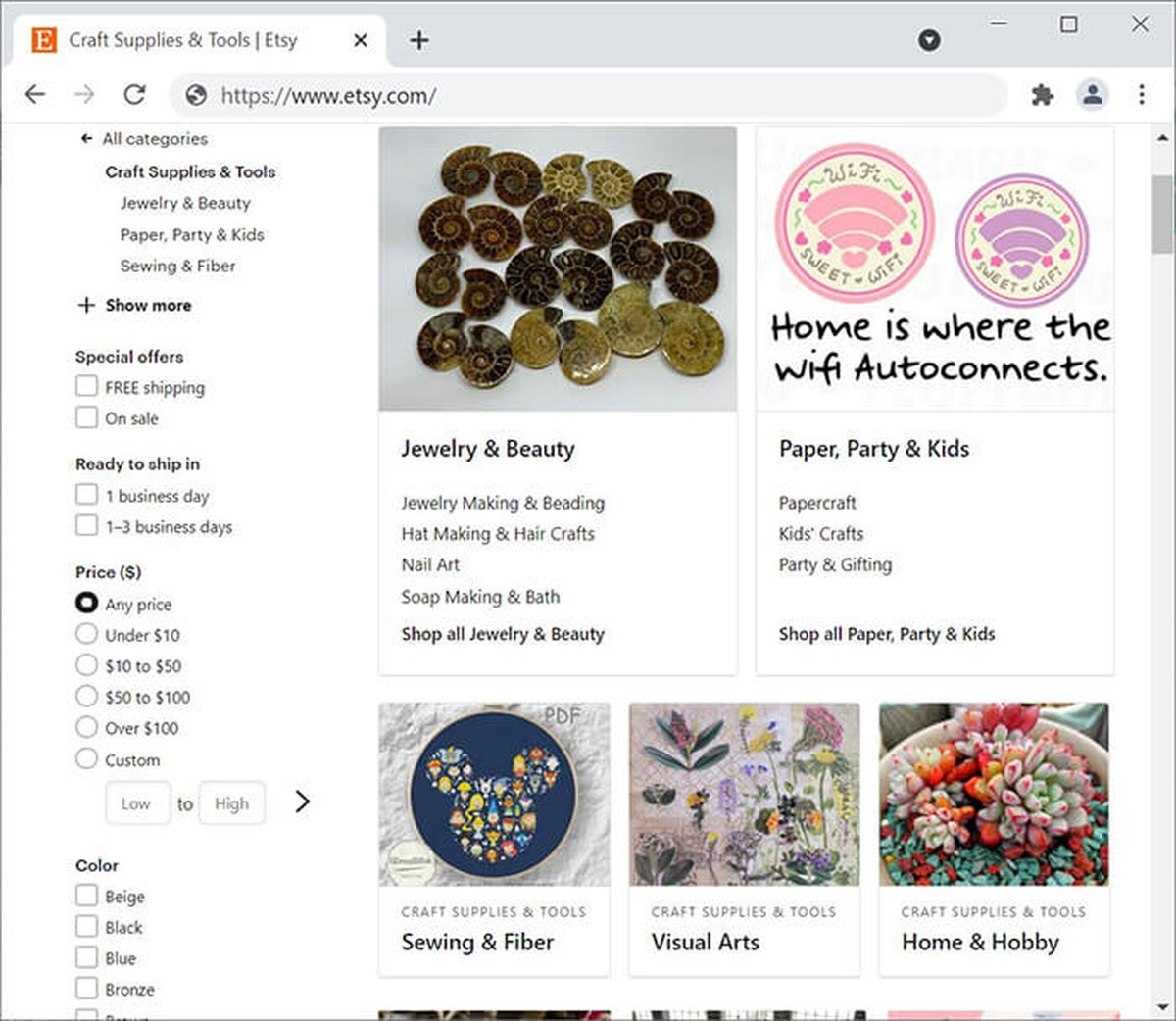 15 Amazing Online Craft Supply Stores for DIY Lovers - Archeworks