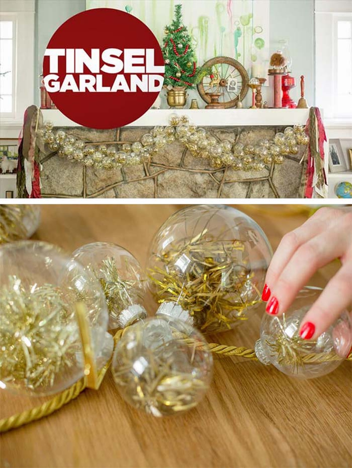 22 Dazzling Christmas Tinsel Decor Ideas to Sparkle Your Home - Archeworks