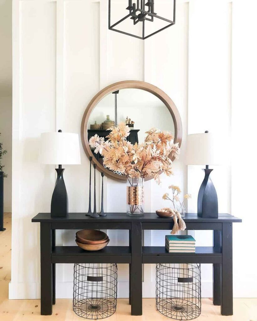 33 Cozy Console Table Decor Ideas to Refresh Your Space - Archeworks