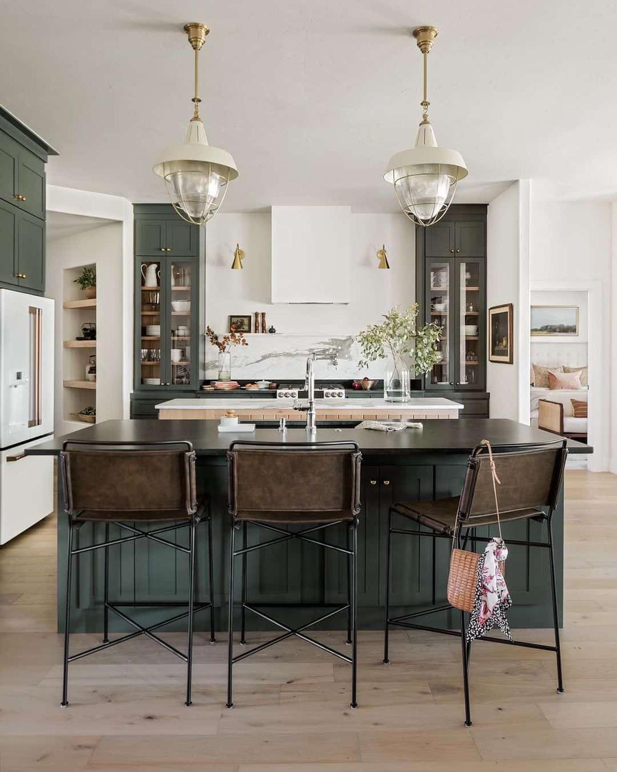 17 Vibrant Green Kitchen Islands to Refresh Your Space - Archeworks