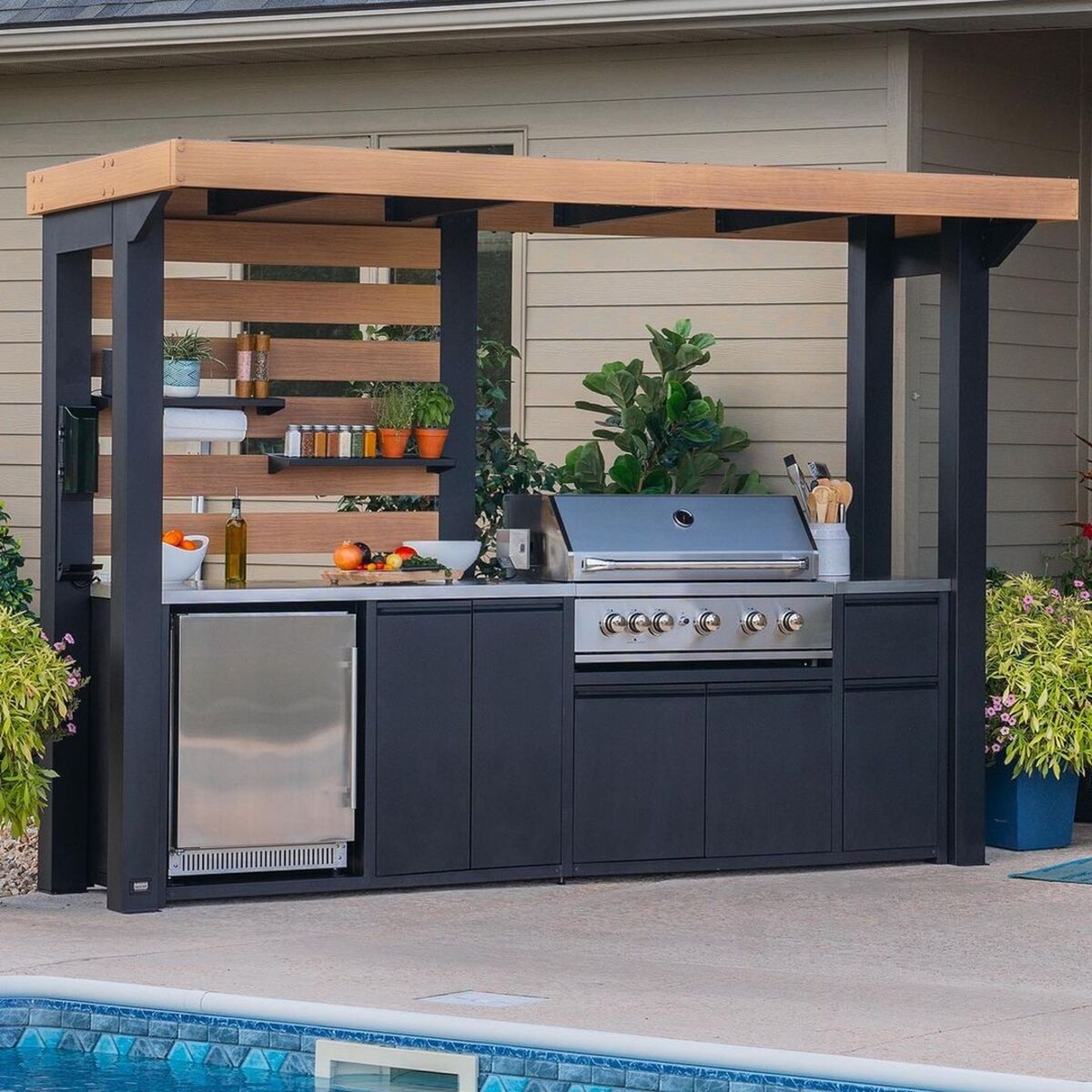 18 Stunning Covered Grill Area Ideas for Year-Round Cooking - Archeworks
