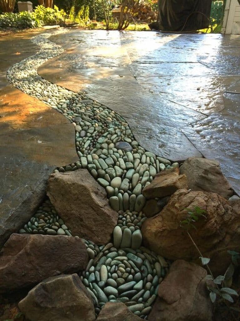 30 Breathtaking Dry River Bed Landscaping Ideas to Transform Your Yard ...