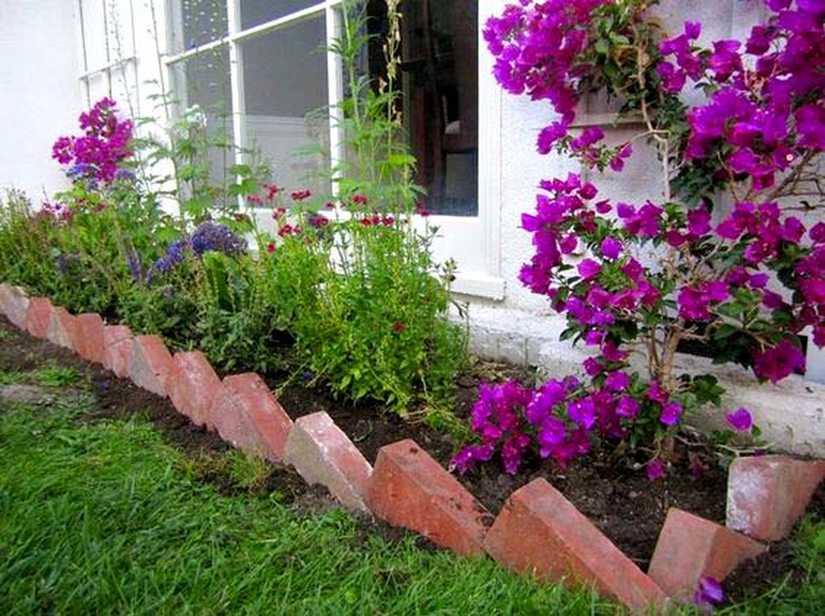 14 Stunning Brick Flower Bed Ideas to Try Now - Archeworks