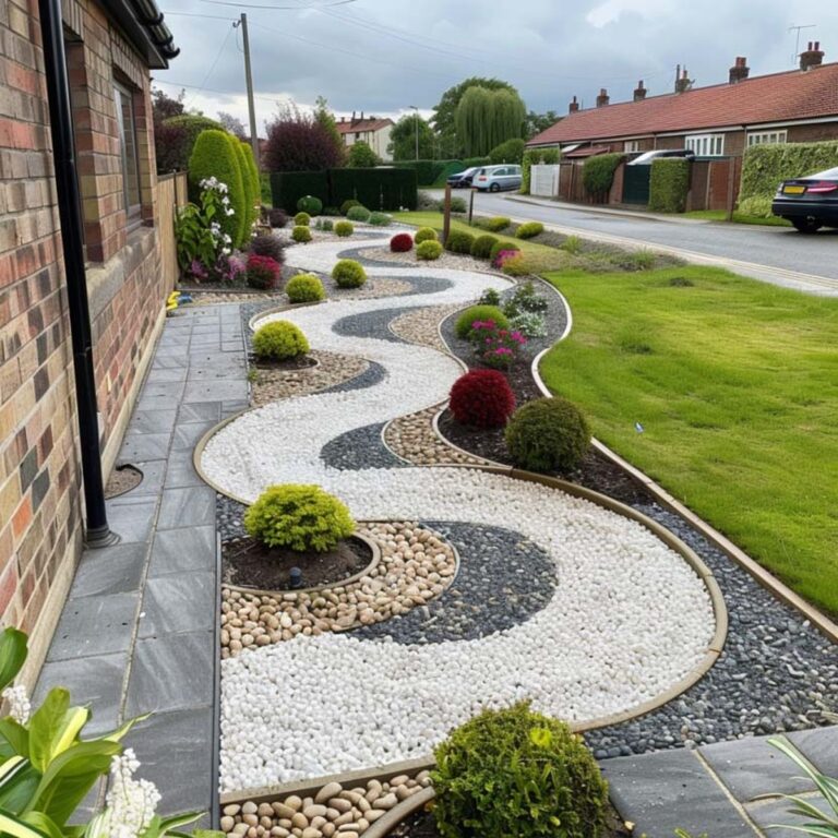22 Stunning River Rock Landscaping Ideas to Elevate Your Yard - Archeworks
