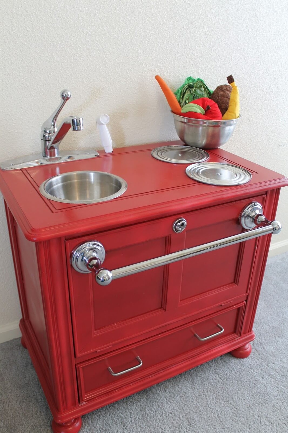 17 Enchanting DIY Play Kitchen Ideas to Transform Your Playroom ...