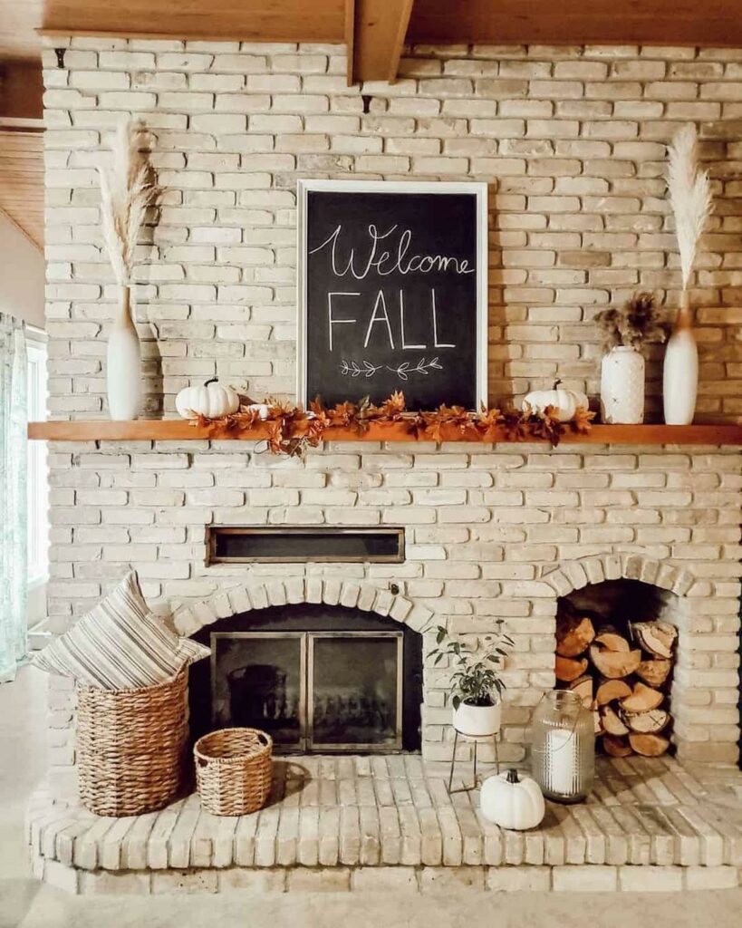 35 Cozy Fall Fireplace Decor Ideas to Warm Your Home - Archeworks
