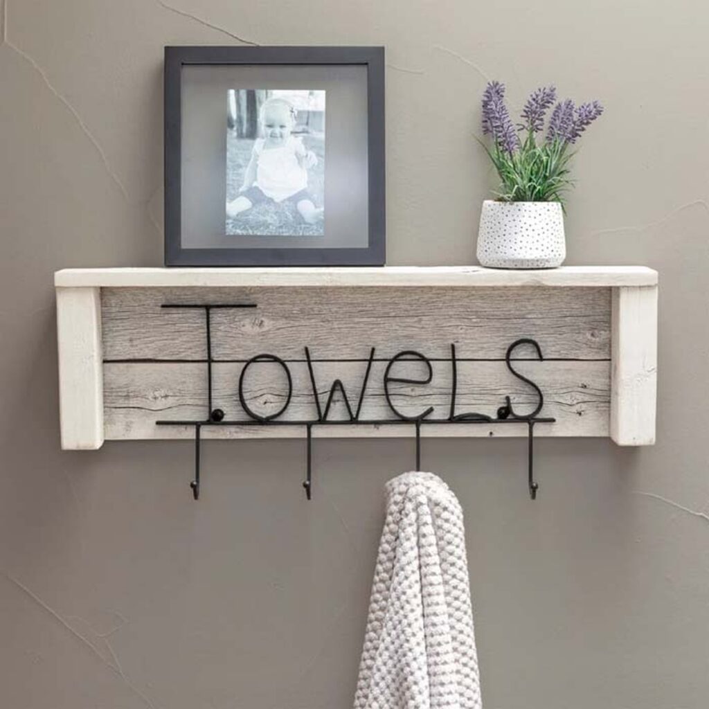 37 Clever Towel Rack Ideas for a Refreshingly Tidy Bathroom - Archeworks