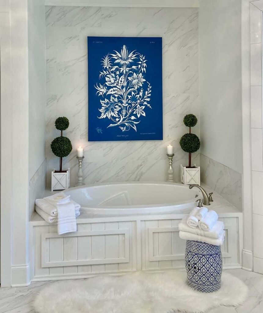 24 Brilliant Blue Bathroom Decor Ideas to Enliven Your Space - Archeworks