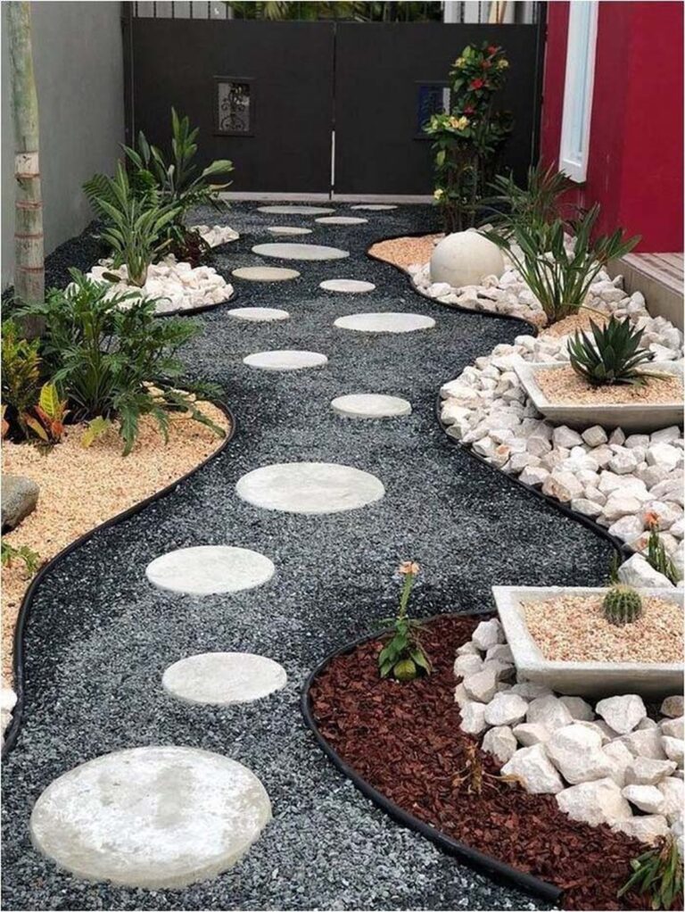 43 Stunning River Rock Ideas to Transform Your Landscape - Archeworks