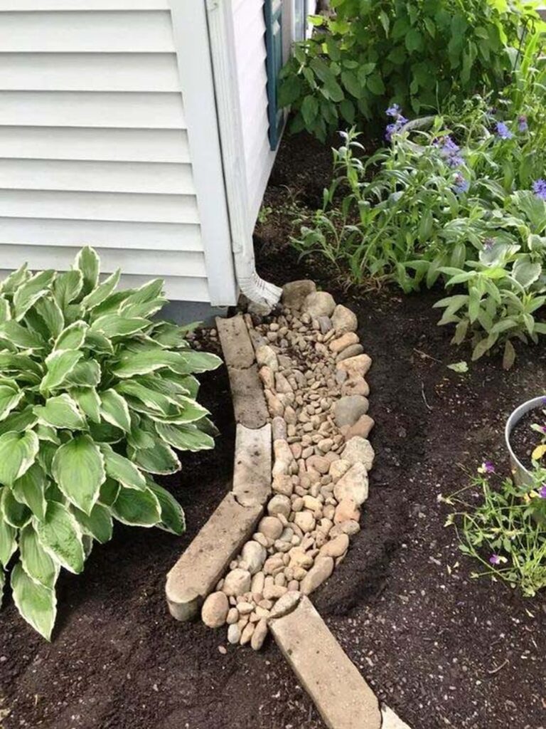 29 Stunning Rock Downspout Ideas to Elevate Your Yard - Archeworks