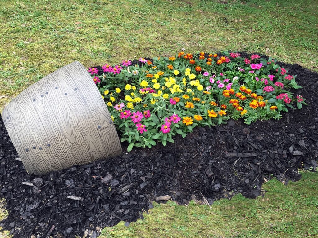 22 Enchanting Spilled Flower Pot Ideas for Garden Magic - Archeworks