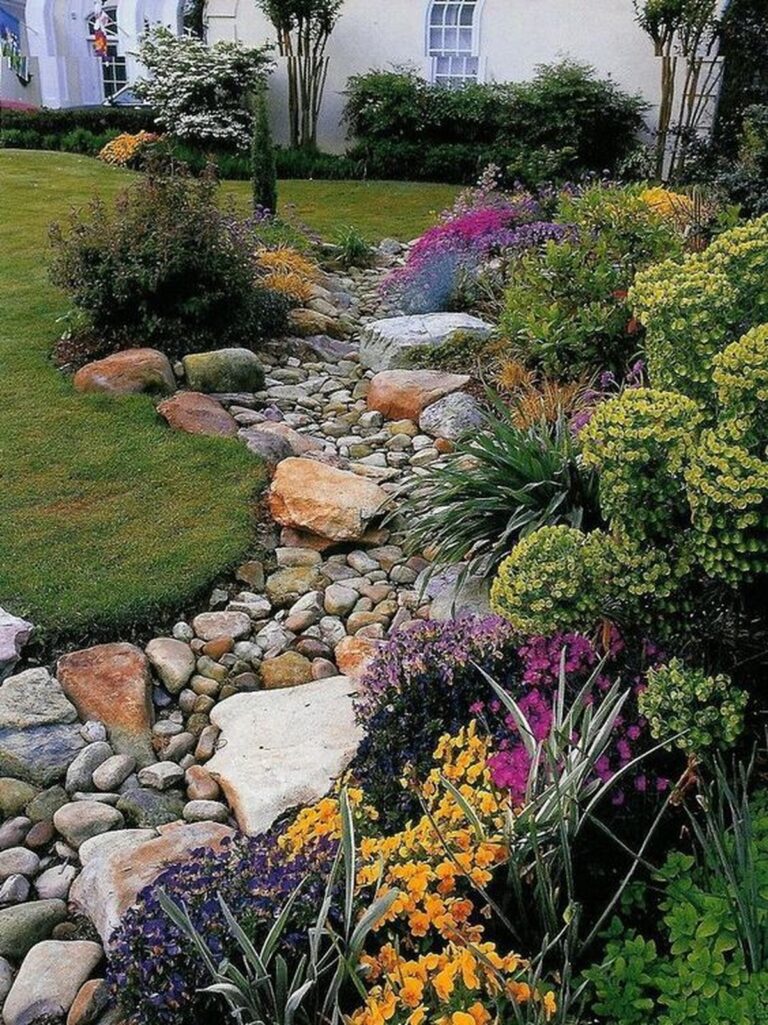 30 Breathtaking Dry River Bed Landscaping Ideas to Transform Your Yard ...