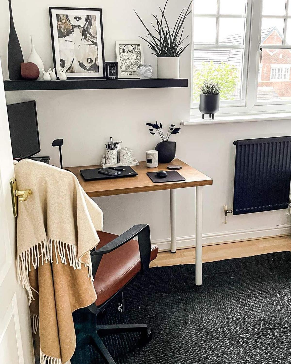 16 Floating Shelf Concepts Above Desks to Organize Your Area - Archeworks