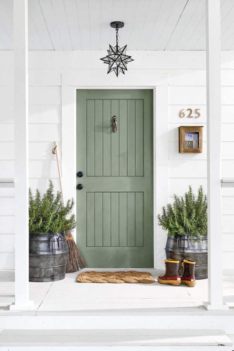 35 Enchanting Farmhouse Door Ideas to Welcome You Home - Archeworks