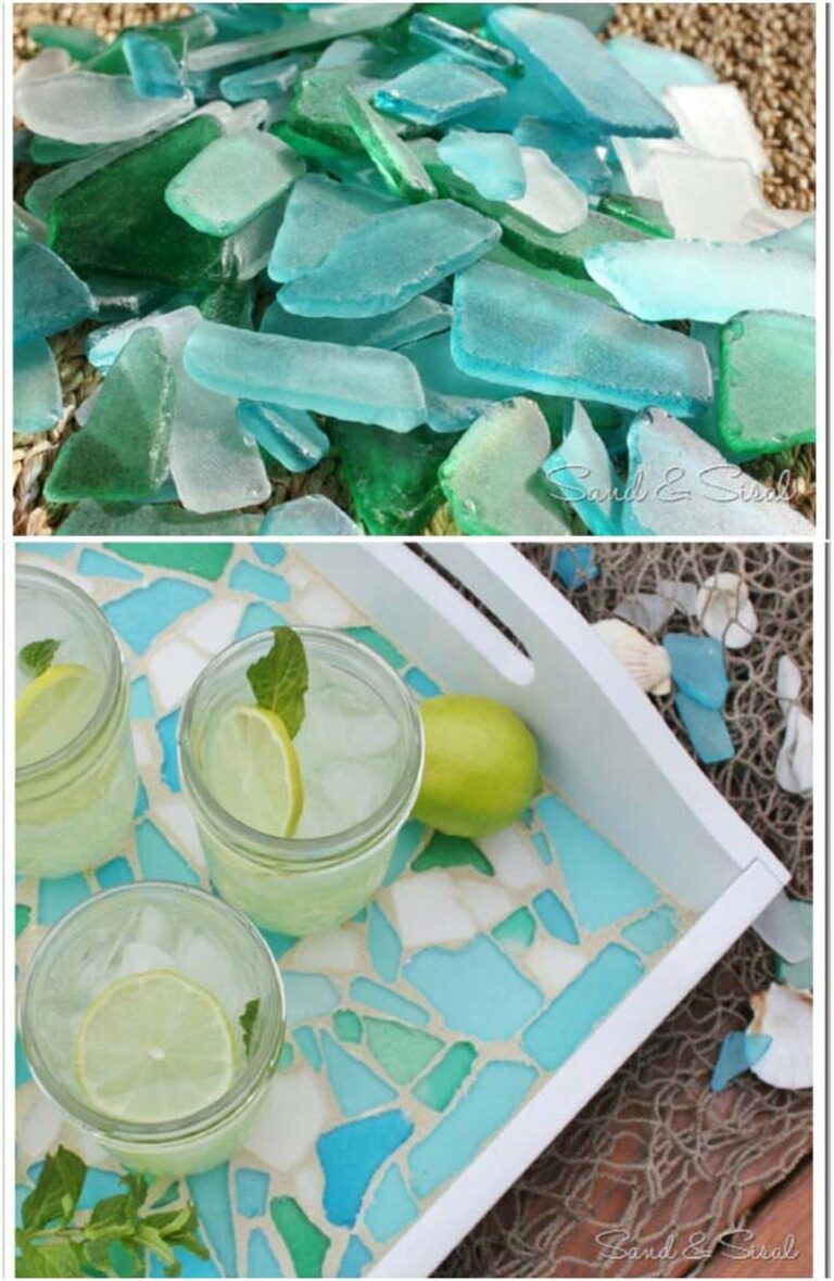 24 Broken Glass Craft Ideas That Turn Shards into Stunning Art - Archeworks