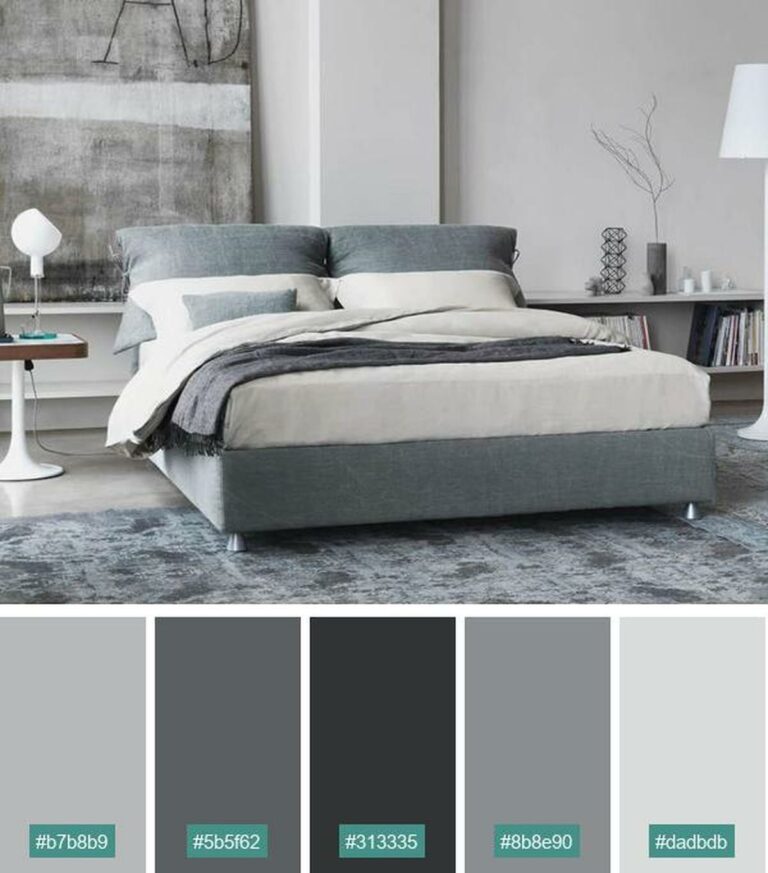 19 Soothing Gray Bedroom Color Schemes for Peaceful Sleep - Archeworks