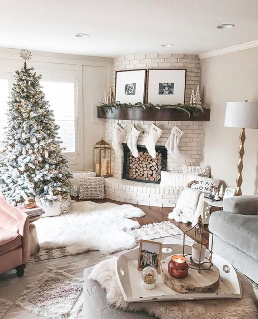 25 Elegant Radiant White Christmas Decor Ideas - Archeworks