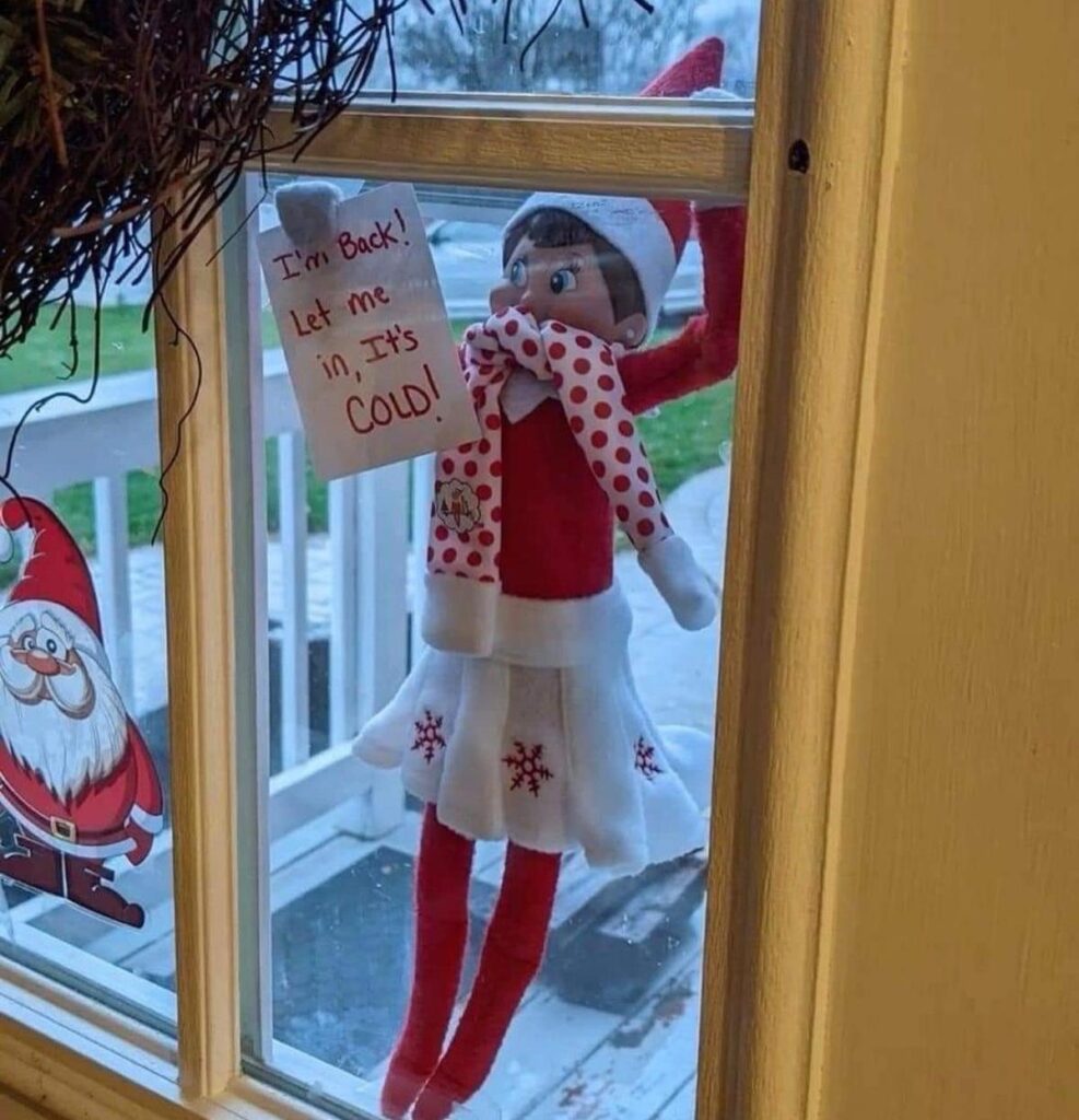 35 Playful Christmas Elf on the Shelf Inspirations - Archeworks
