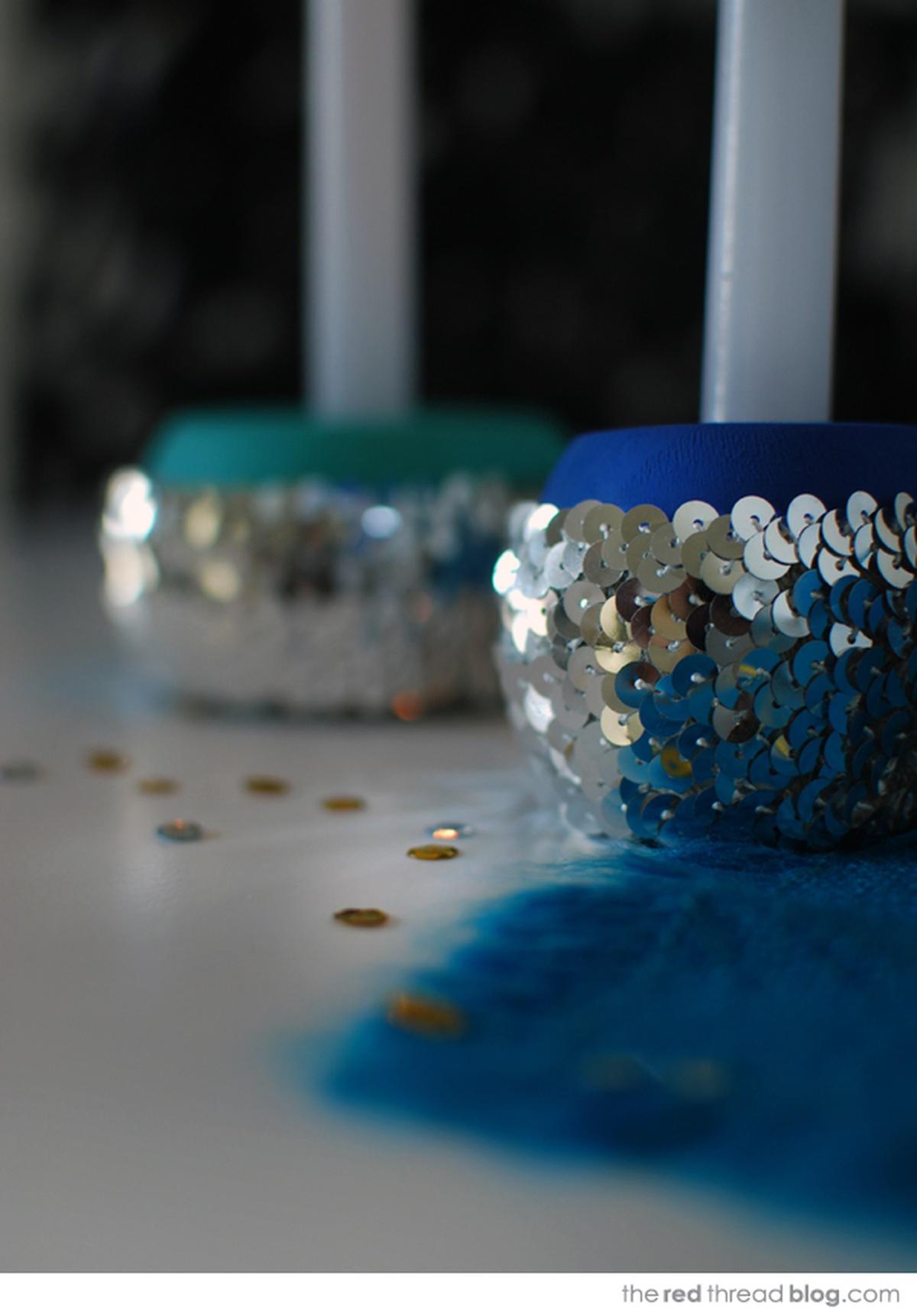 15 Glittering Sparkly DIY Sequin Craft Ideas for Winter - Archeworks