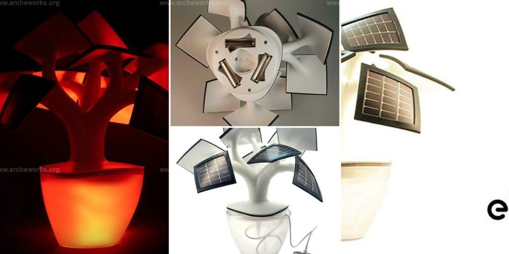 Electree: A Solar Power Source That Looks Like a Plant - Archeworks