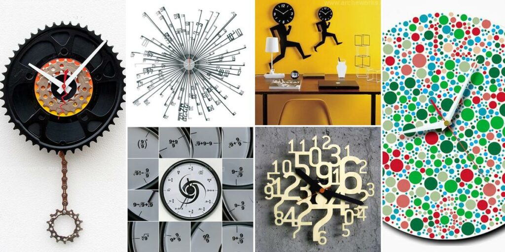 15 Amazingly Unique Designs for Wall Clocks - Archeworks