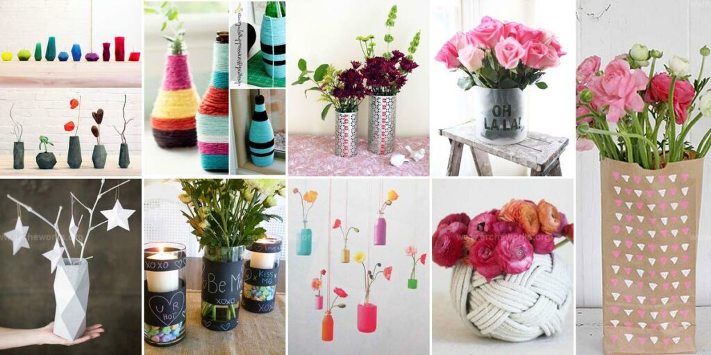 22 Creative DIY Vases to Brighten Any Room - Archeworks