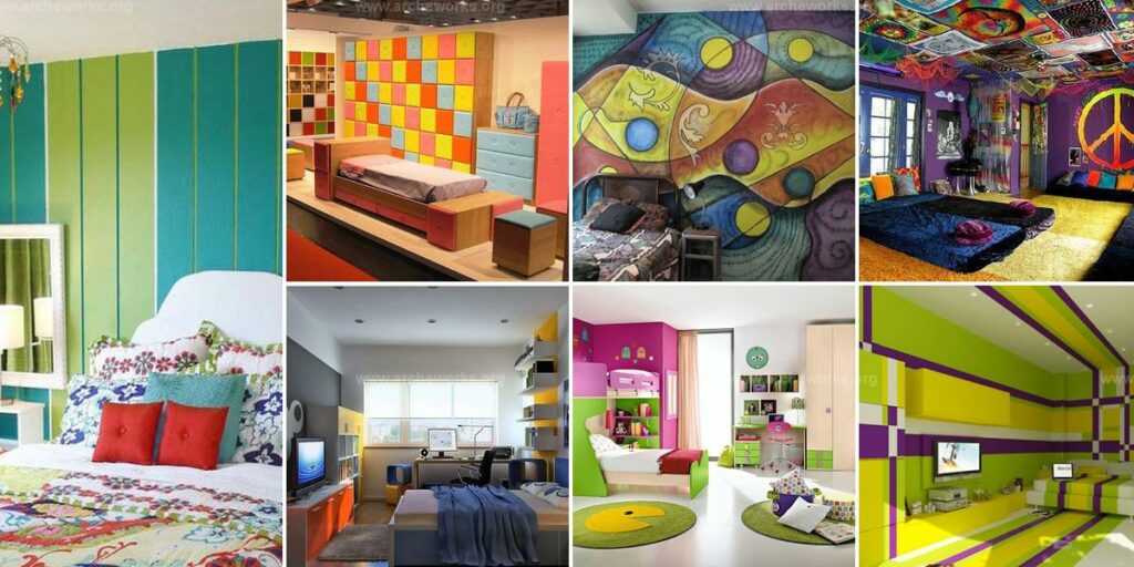 20 Bold Multi-Color Bedroom Decor Inspirations - Archeworks