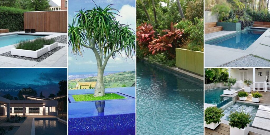 20 Stunning Planters to Enhance Your Pool Area - Archeworks