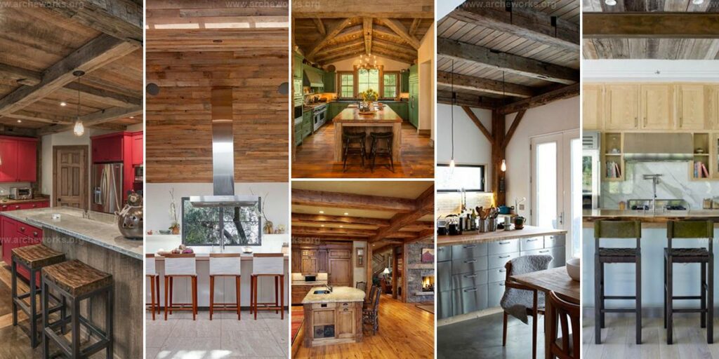 20 Charming Kitchens with Reclaimed Ceilings - Archeworks