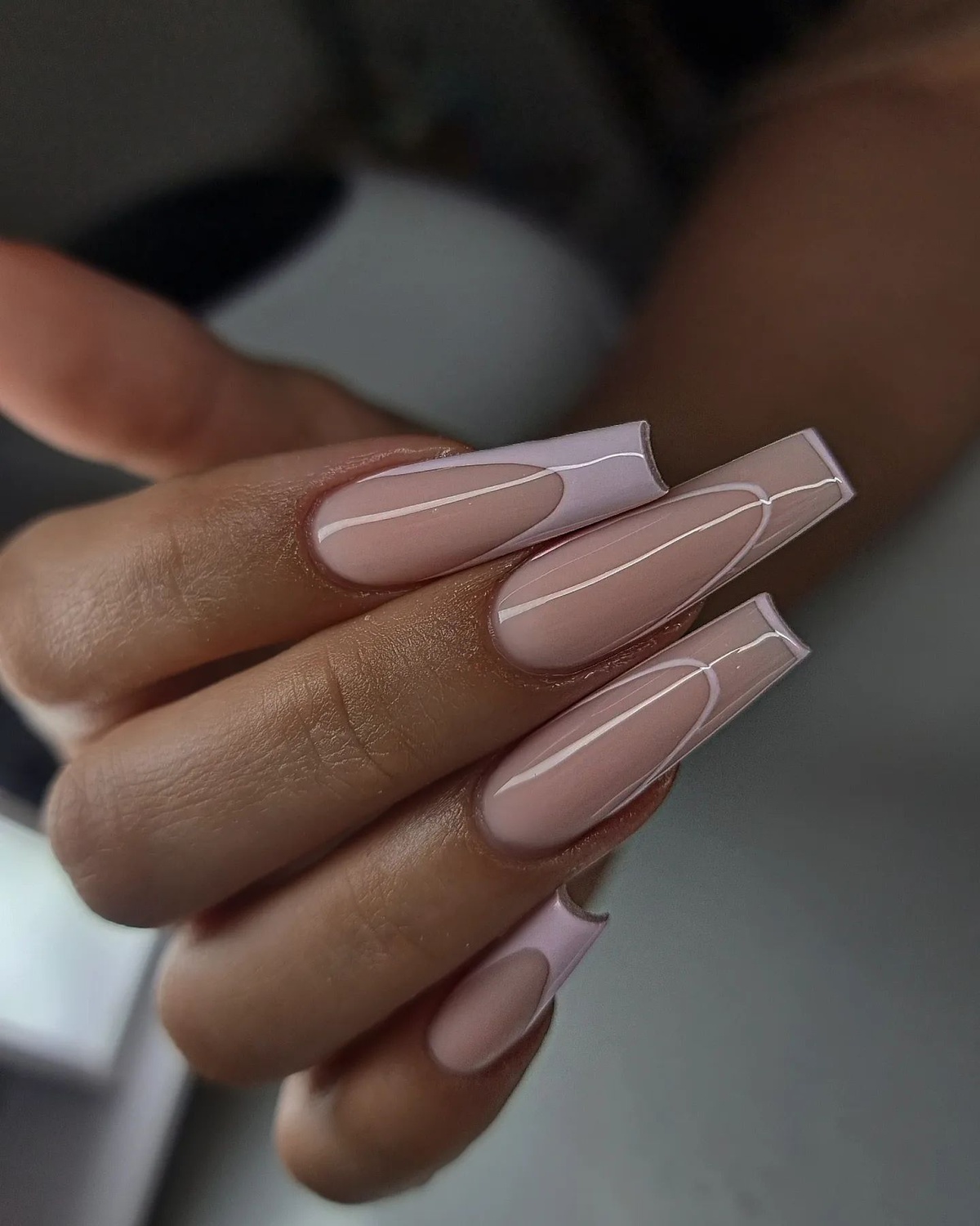 18 Cool Long Square Nails for a Bold Look - Archeworks