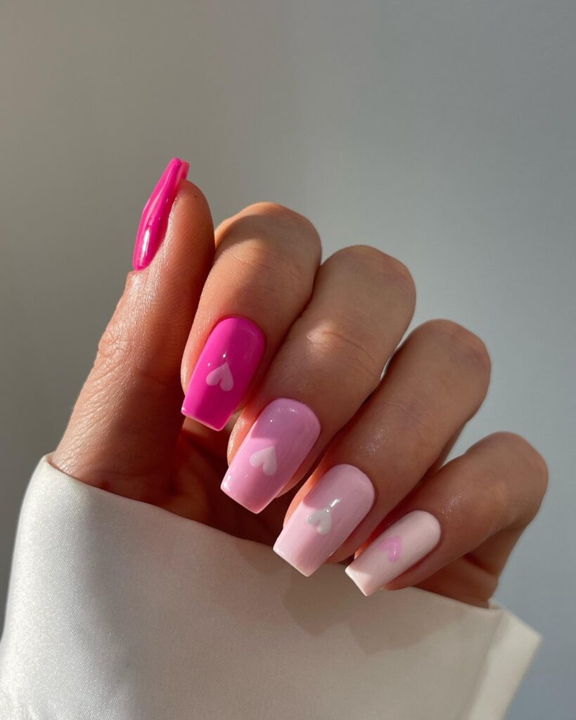 18 Perfect Pink Square Nails You'll Love - Archeworks