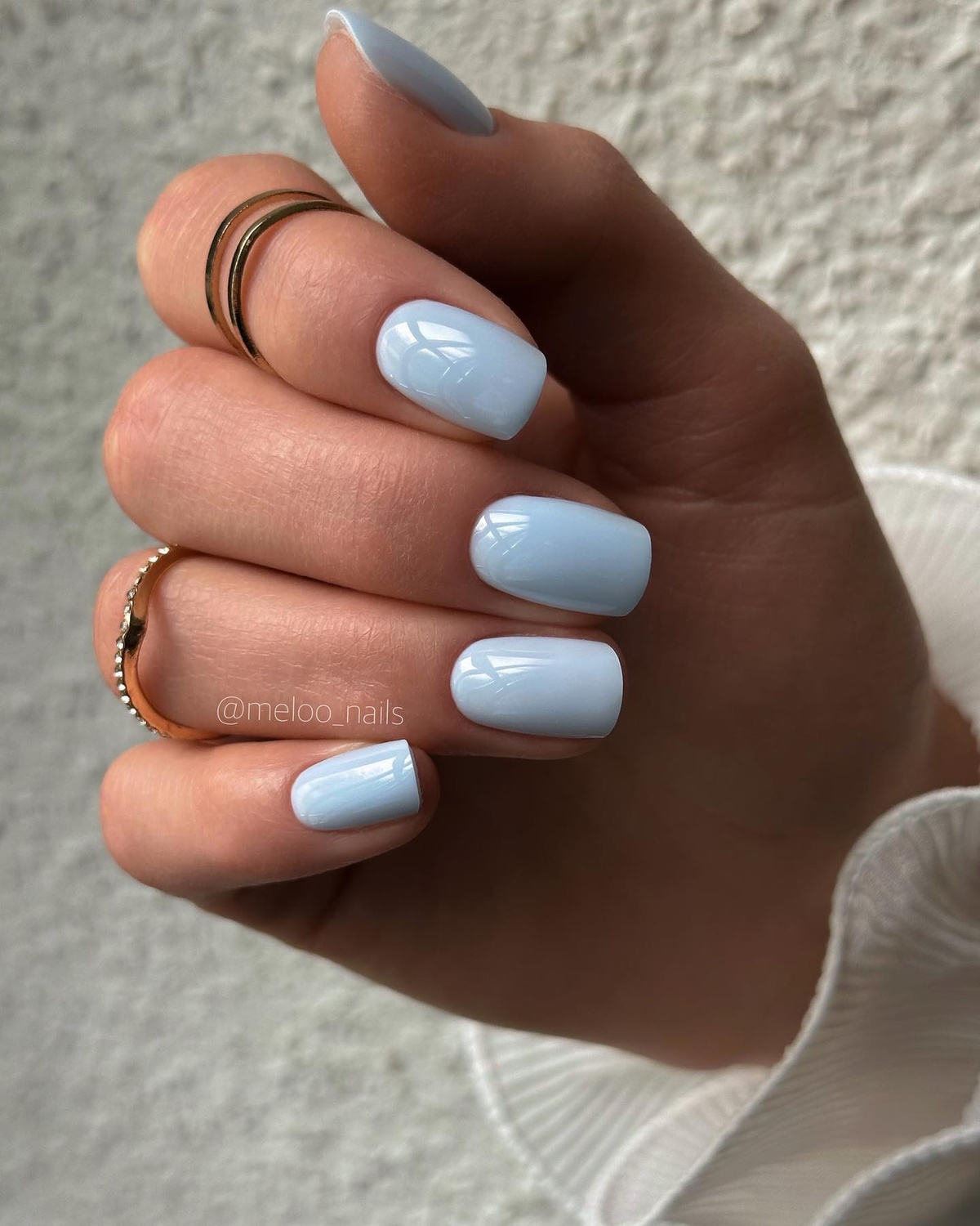 18 Gorgeous Light Blue Nails for Summer - Archeworks