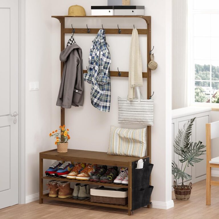 18 Modern Entryway Bench and Coat Rack Ideas - Archeworks