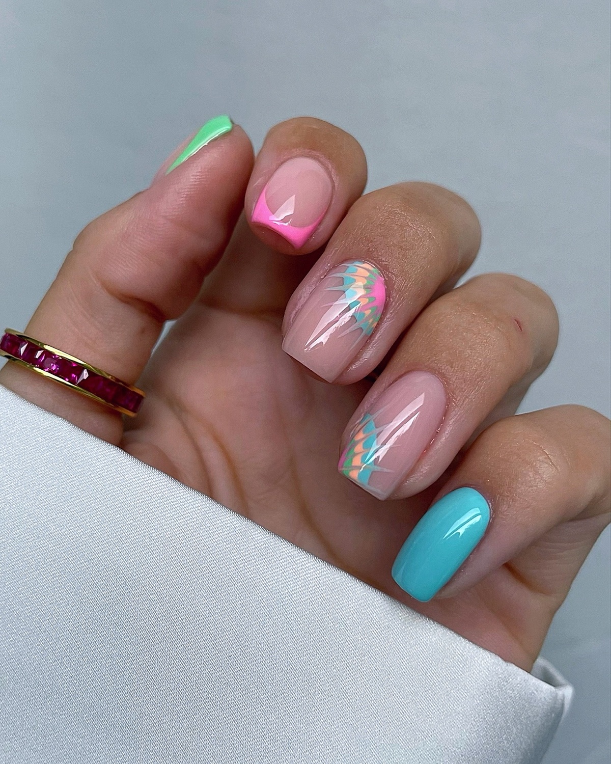 18 Stunning Blooming Gel Nail Ideas to Try Next - Archeworks
