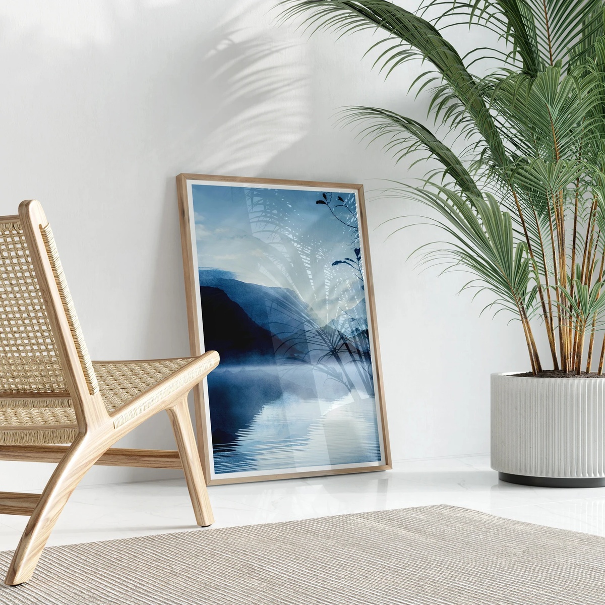 17 Artistic Blue Wall Art Inspirations for Your Home - Archeworks