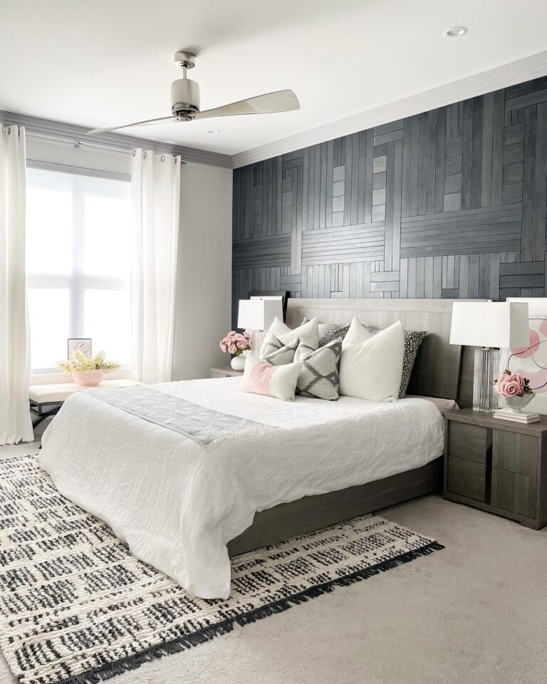 27 Bold Dark Accent Wall Ideas for Cozy Bedrooms - Archeworks