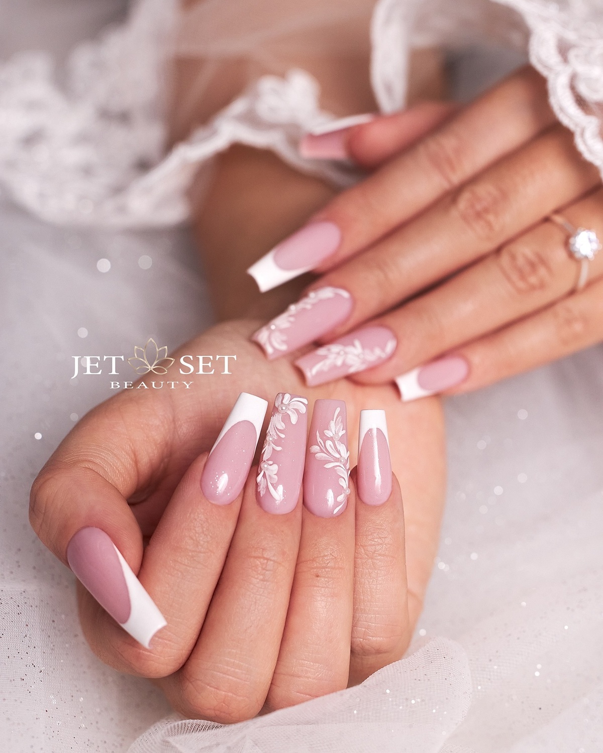 18 Romantic Wedding Nail Ideas to Complete Your Big Day - Archeworks