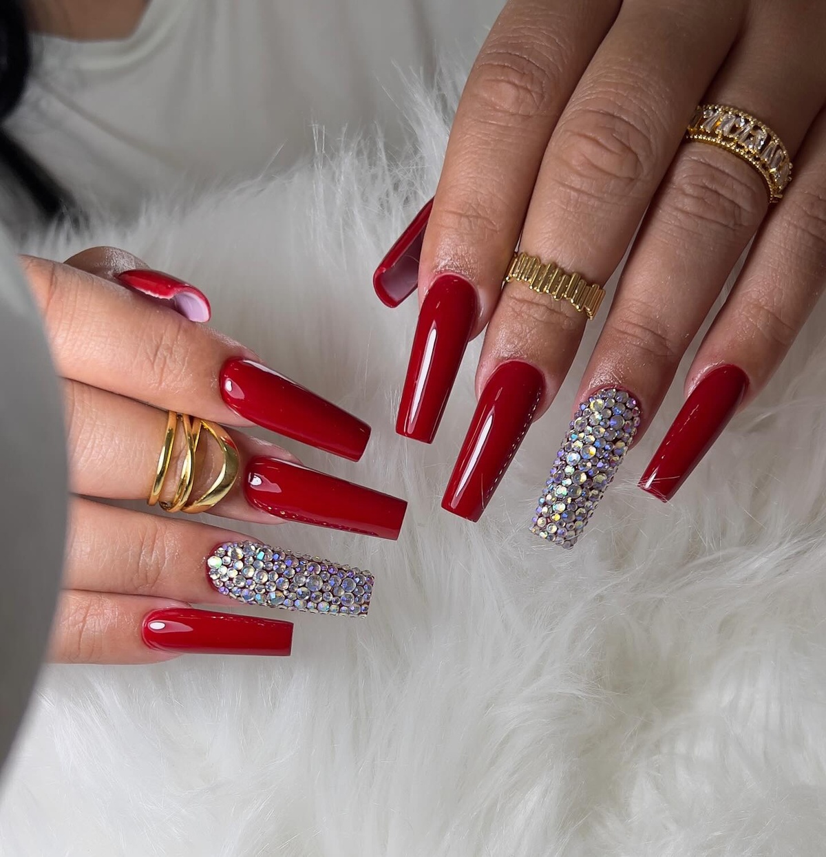 18 Daring Red Coffin Nail Designs to Make a Statement - Archeworks