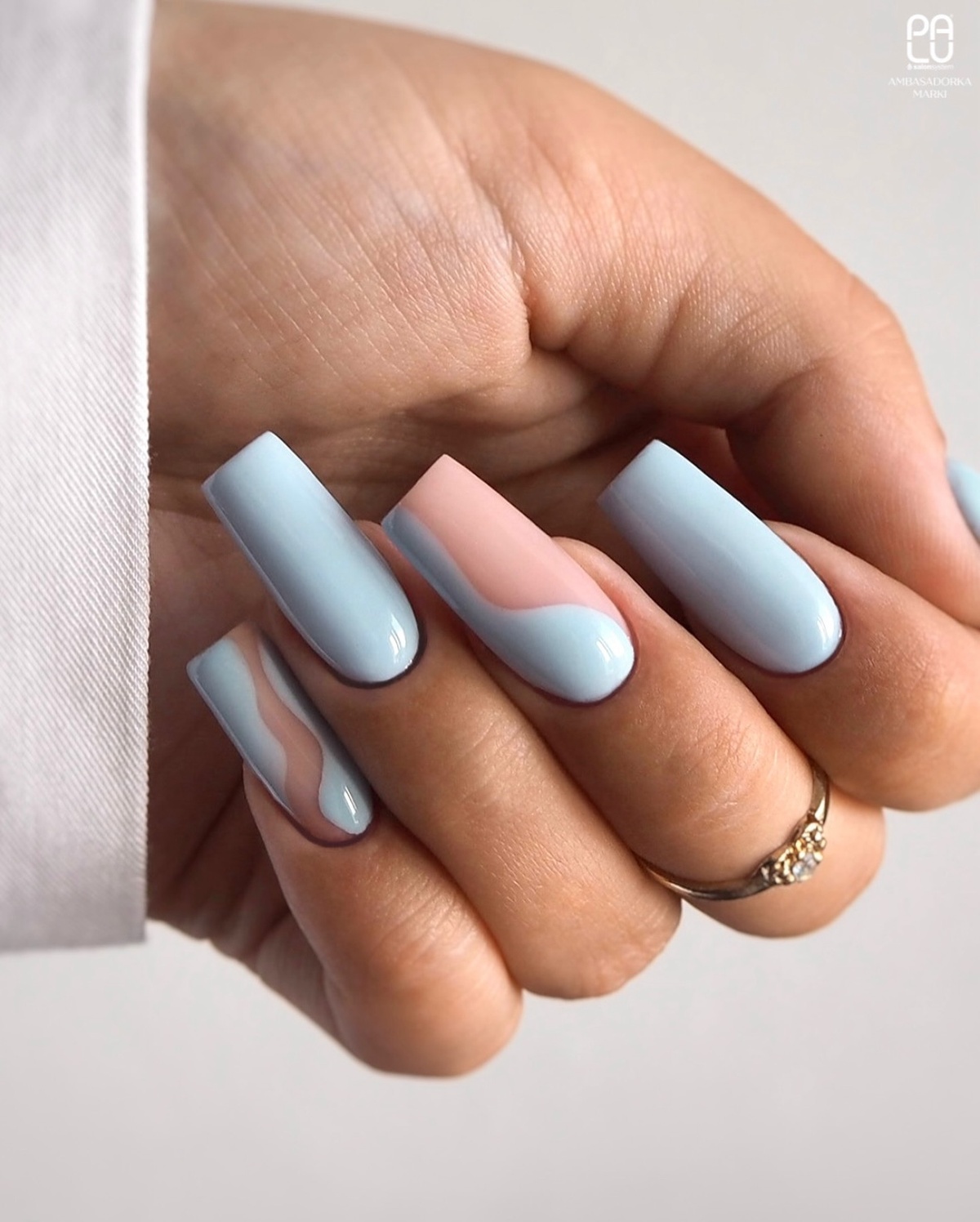 18 Dreamy Light Blue Nails You’ll Love - Archeworks