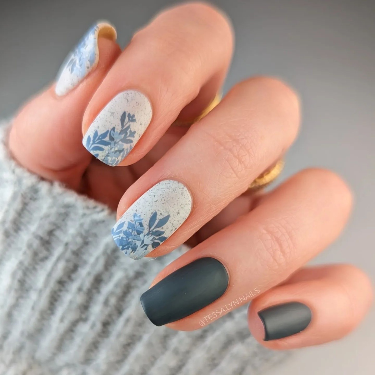 18 Bold Short Square Winter Nail Designs for a Polished Look - Archeworks
