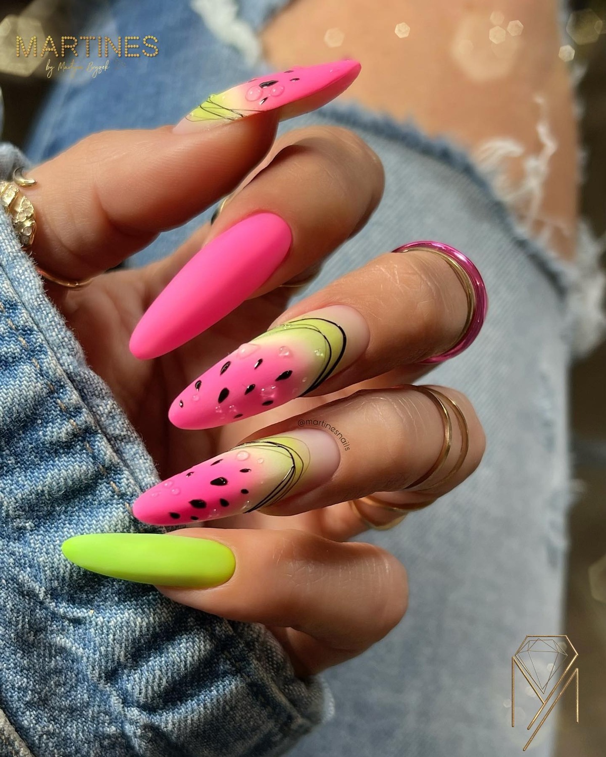 18 Creative Watermelon Nail Designs to Consider - Archeworks