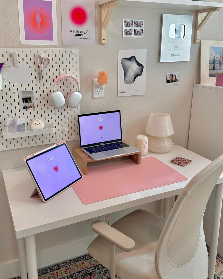 18 Small Desk Setup Ideas for Compact Workspaces - Archeworks
